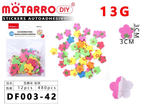 STICKERS AUTOADHESIVOS – GOMA EVA – Importer JM