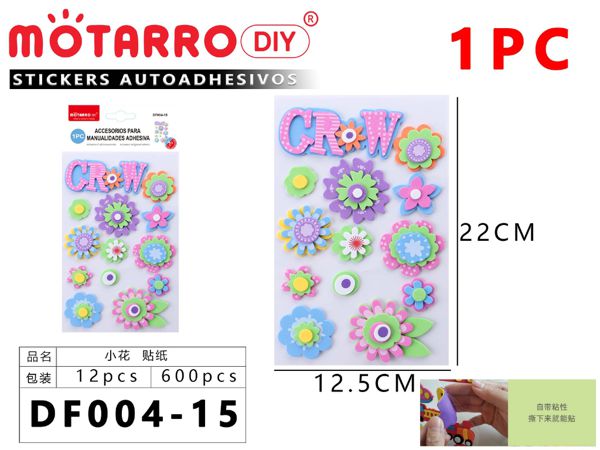 STICKERS AUTOADHESIVOS – GOMA EVA – Importer JM